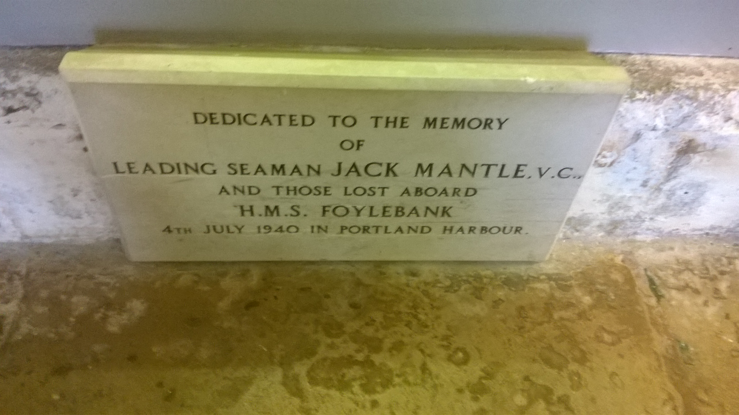 Jack Mantle VC