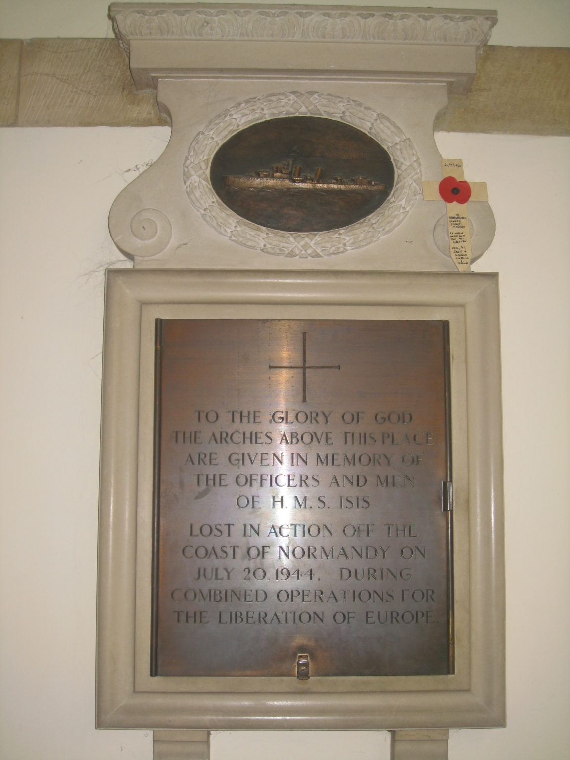 HMS ISIS - War Memorials Online