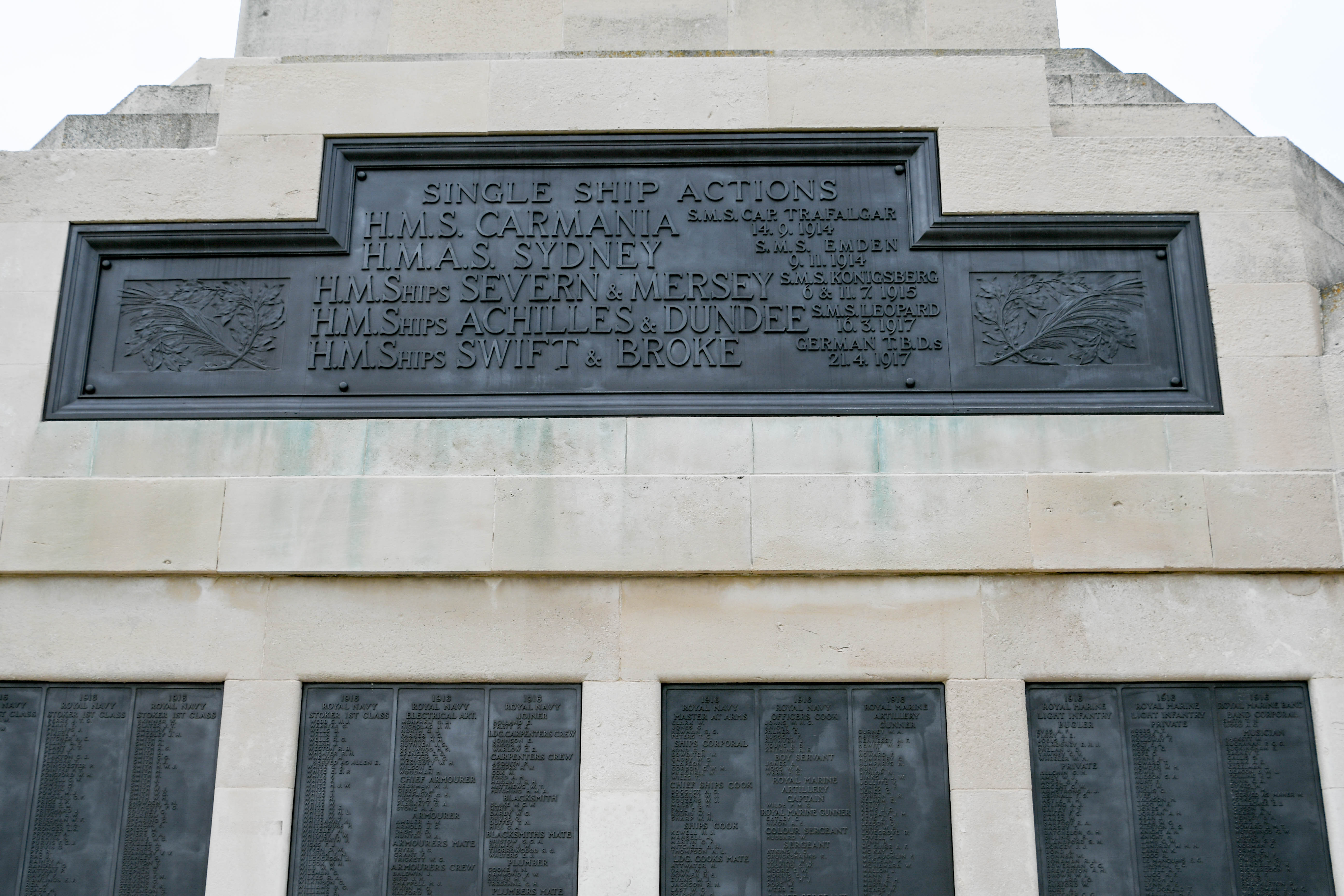 Royal Navy / Portsmouth Naval Memorial - War Memorials Online