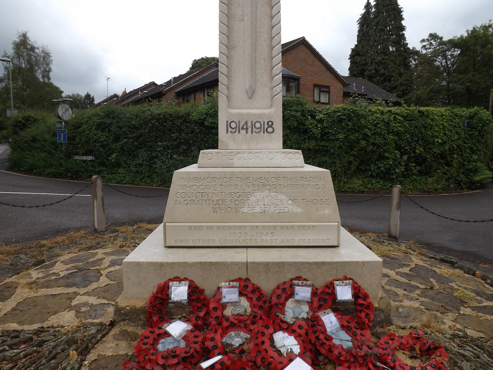 Church Crookham Cross - War Memorials Online
