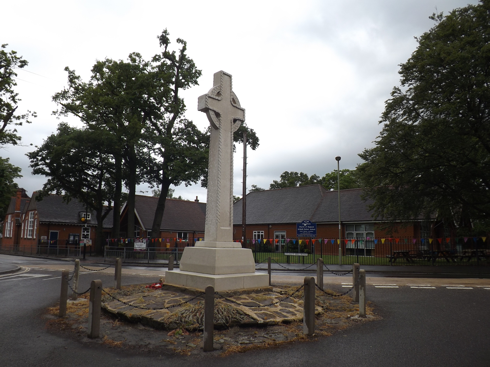 Church Crookham Cross - War Memorials Online