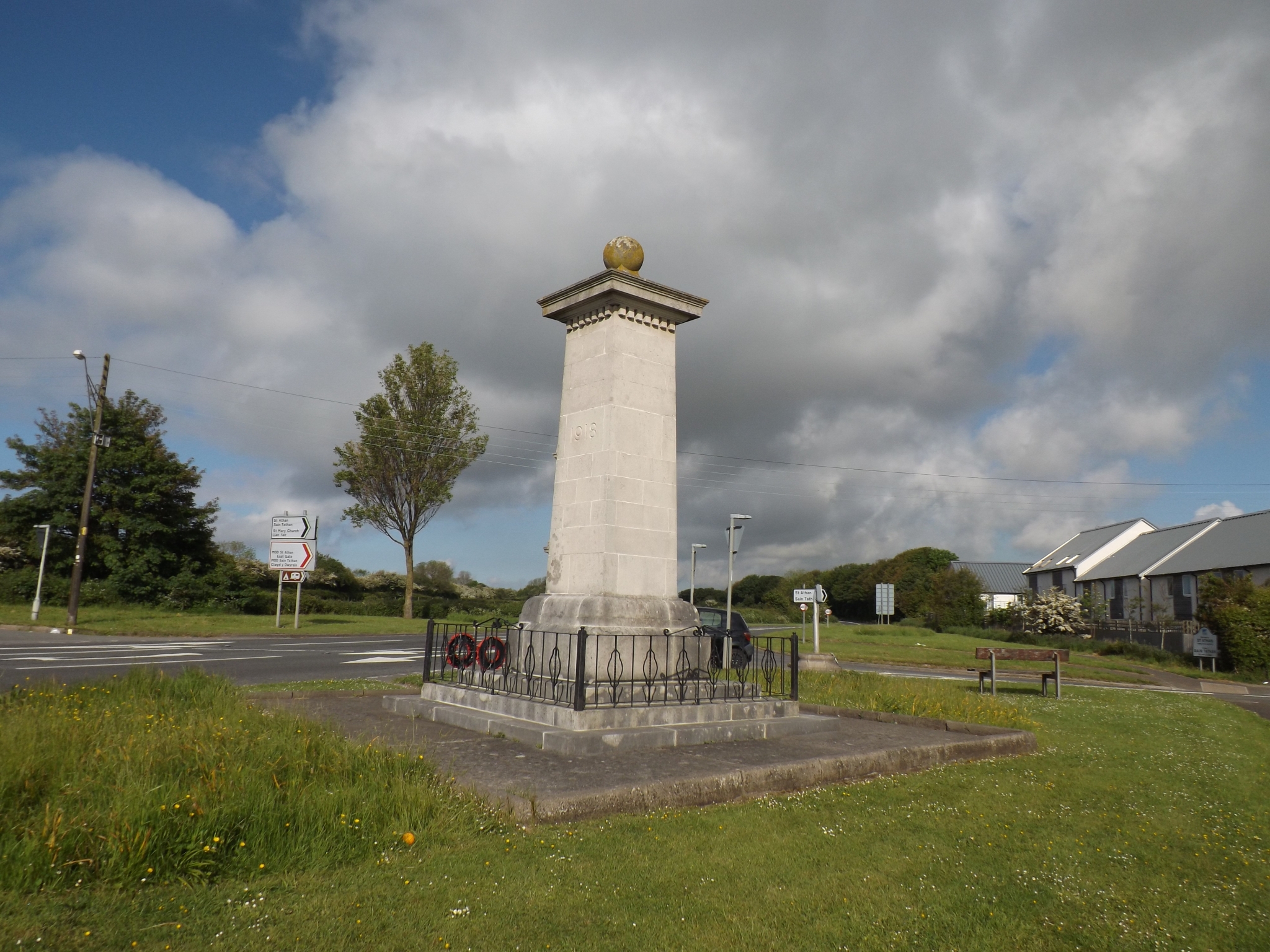 ST ATHAN, FLEMINGSTONE, GILESTONE AND EGLWYS BRESIS - War Memorials Online