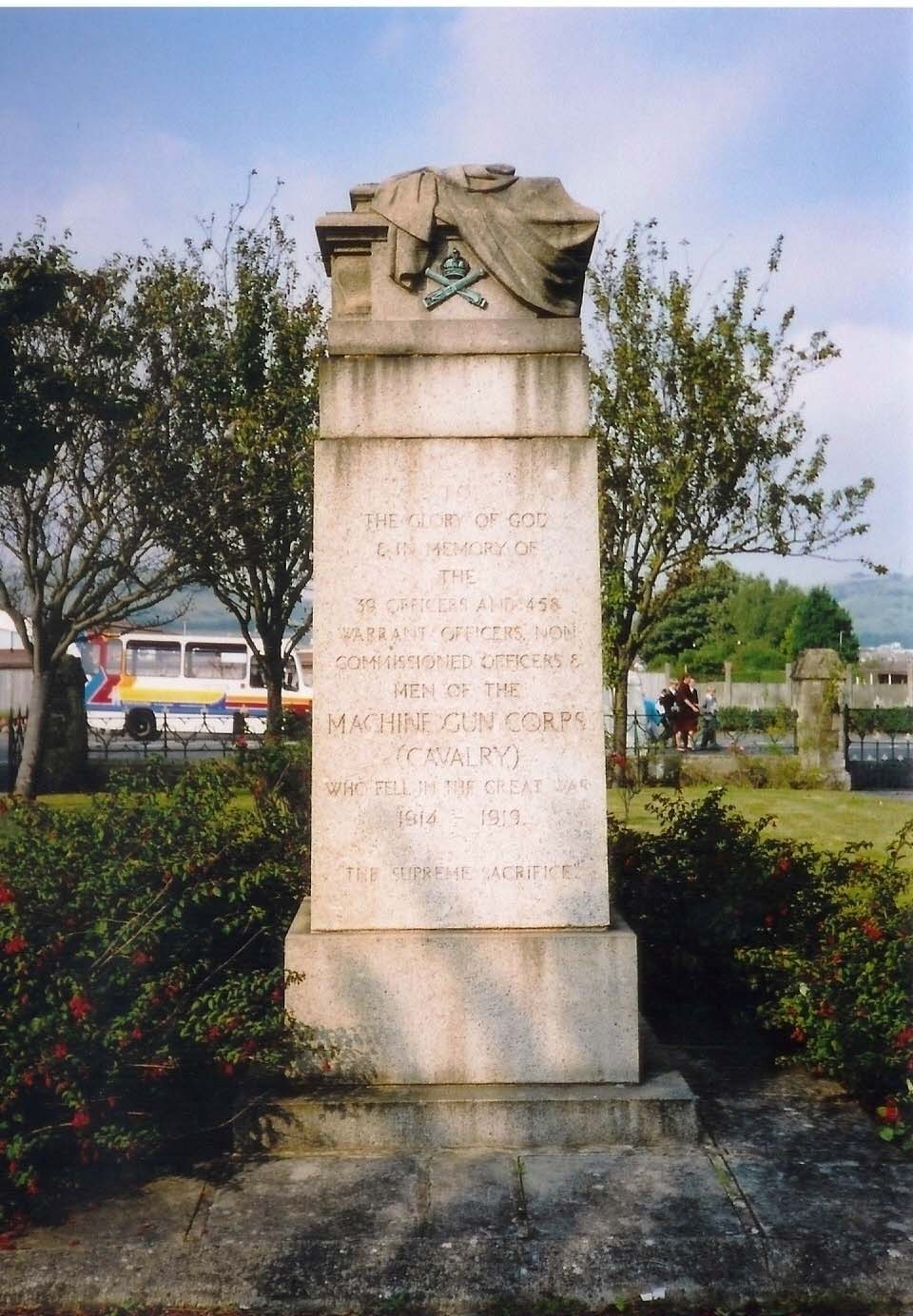 Folkestone (Machine Gun Corp (Cavalry) cenotaph) - War Memorials Online