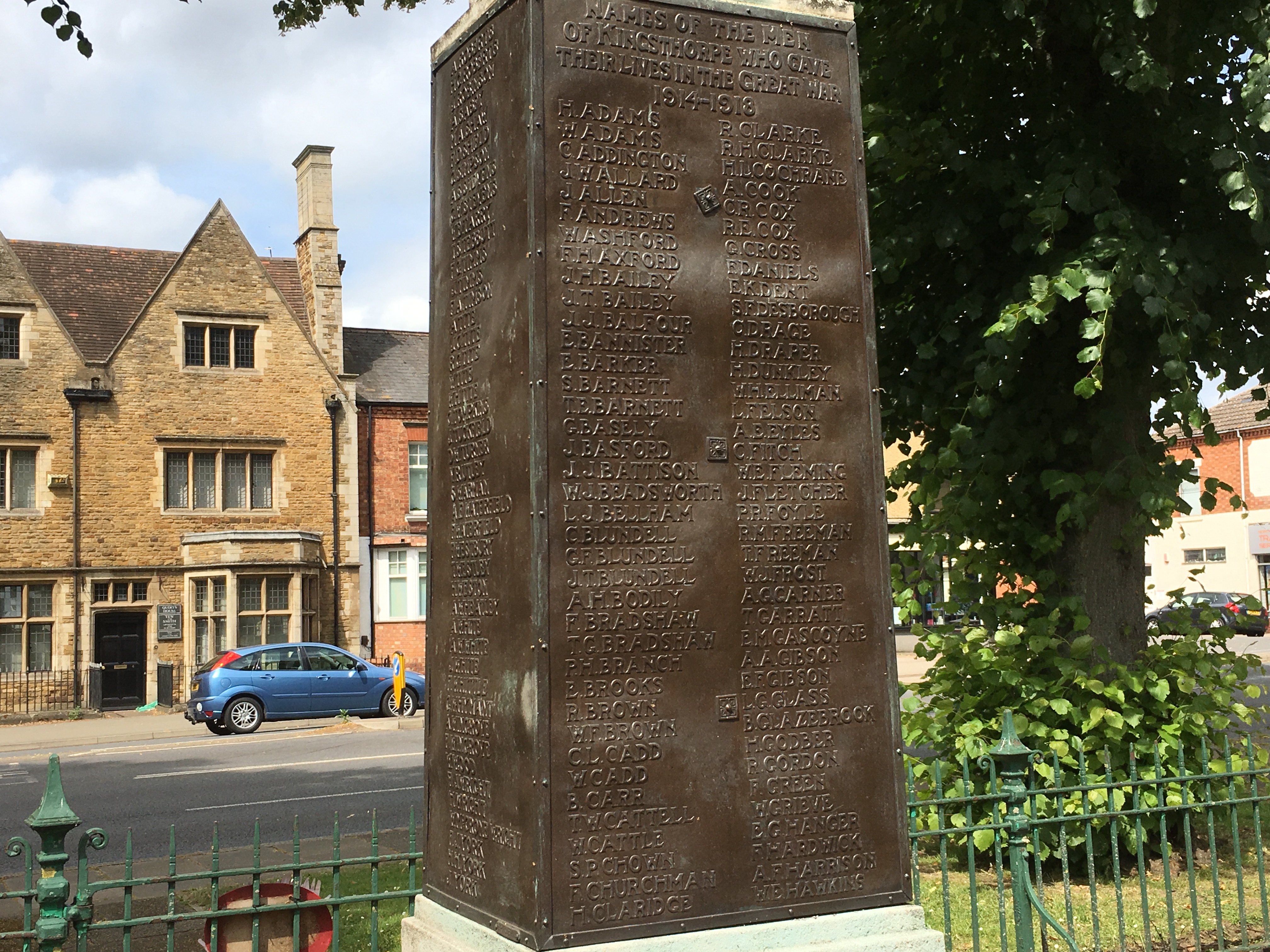 Kingsthorpe War Memorial. - War Memorials Online