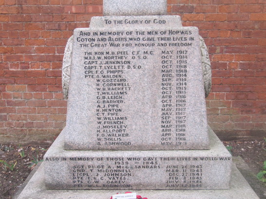 HOPWAS VILLAGE MEMORIAL