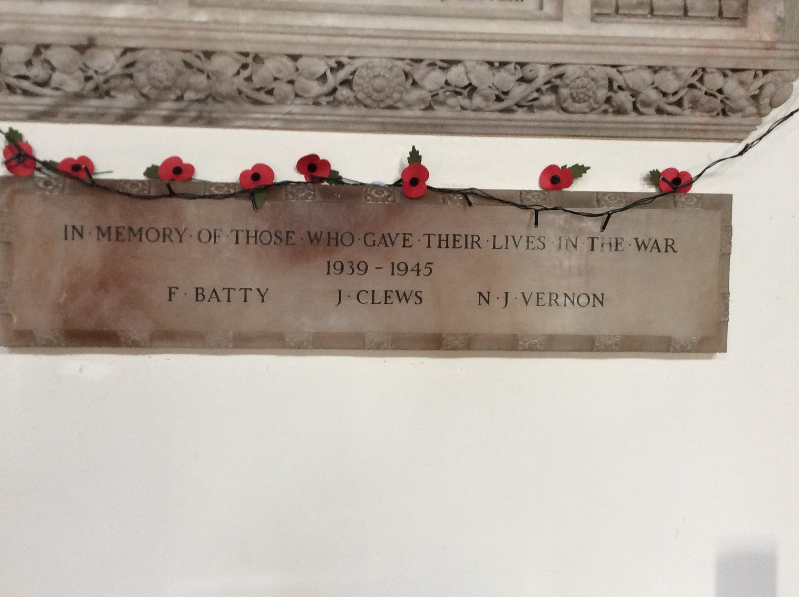 YOXALL PARISH CHURCH MEMORIAL TABLETS AND WINDOW