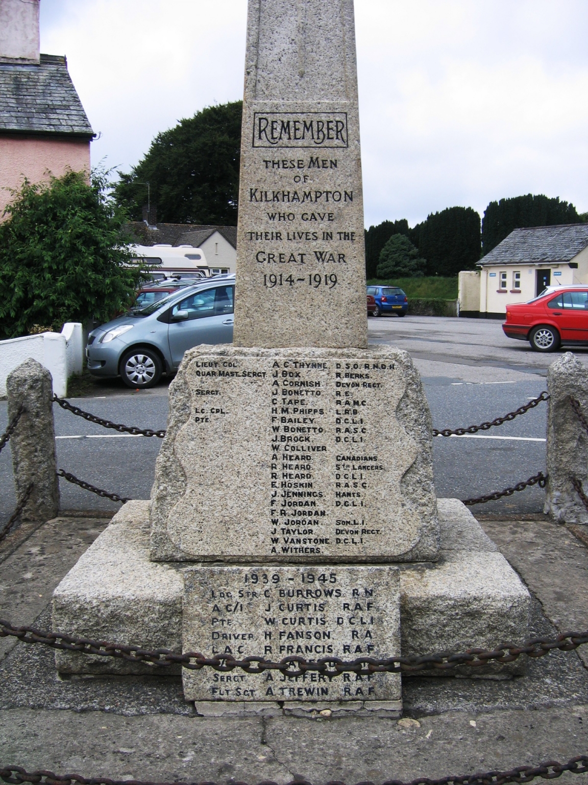 KILKHAMPTON - War Memorials Online