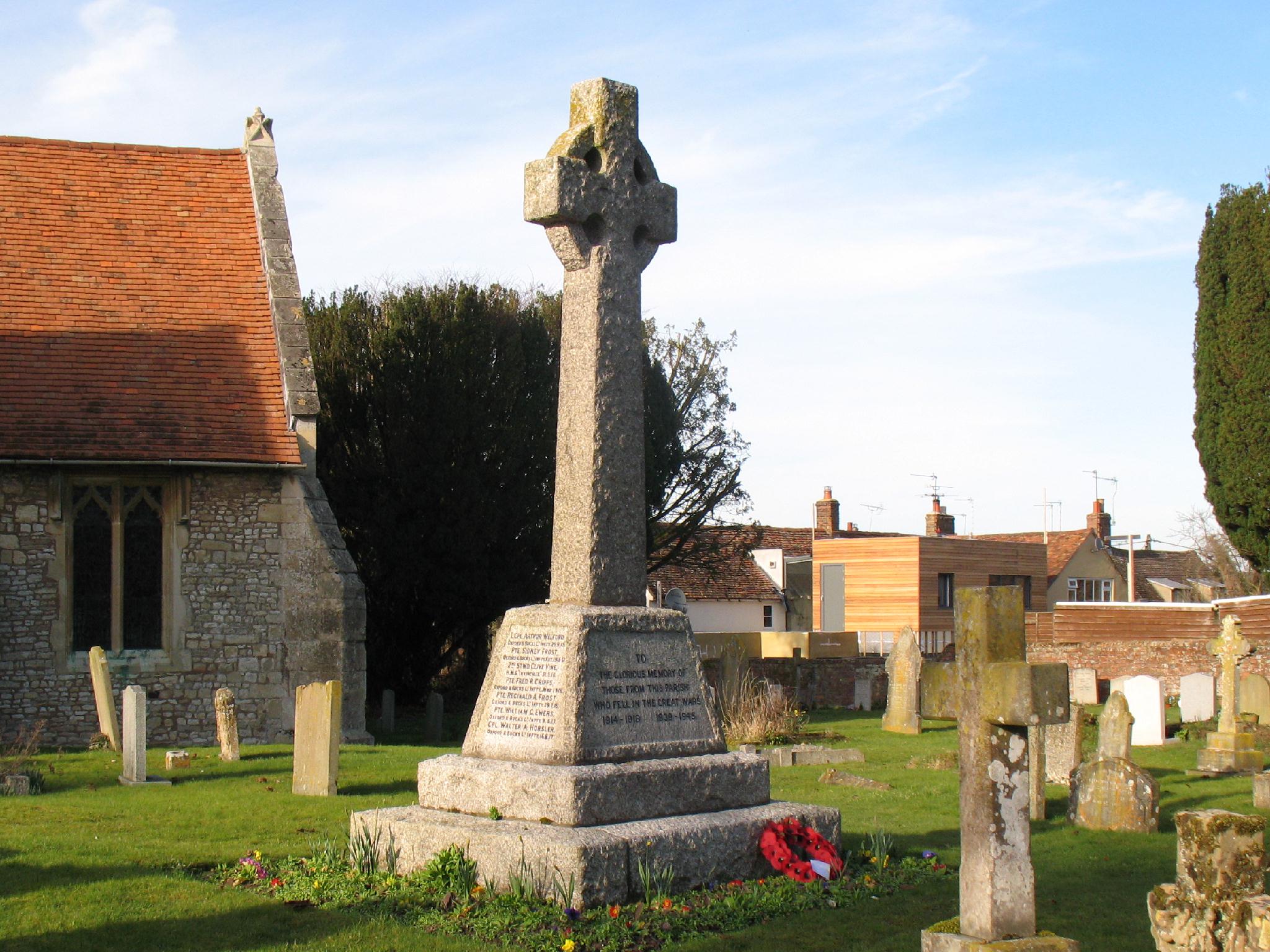 CUDDINGTON - War Memorials Online