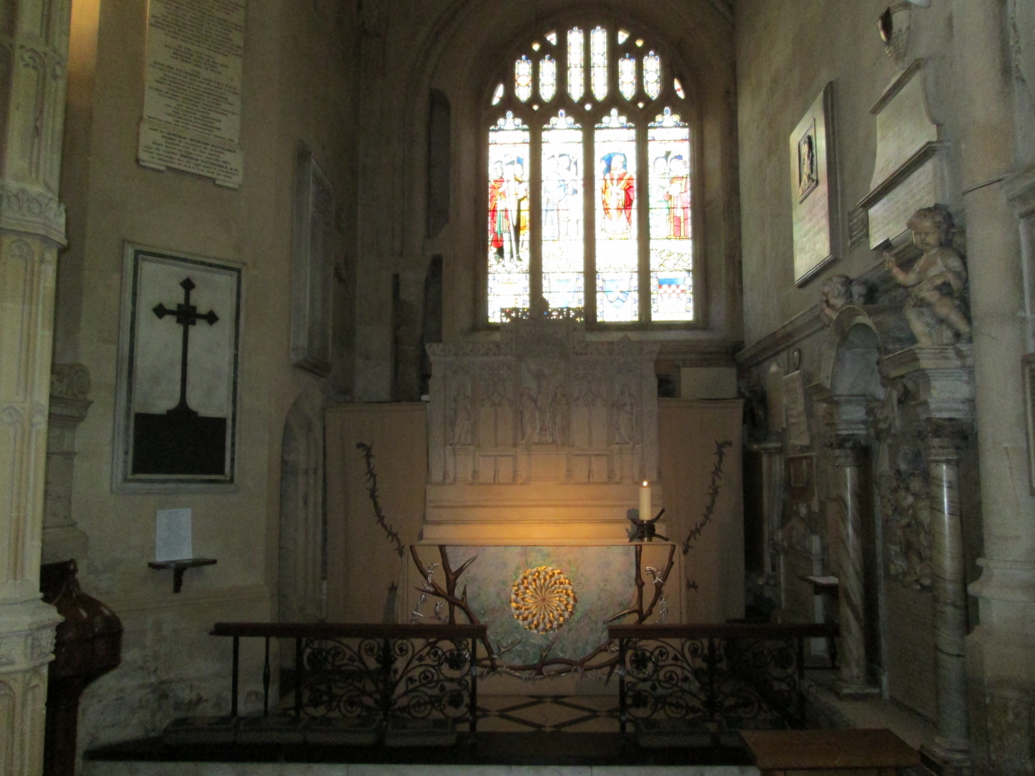 Bath Abbey: Gethsemane Chapel (former War Memorial Chapel) - War ...