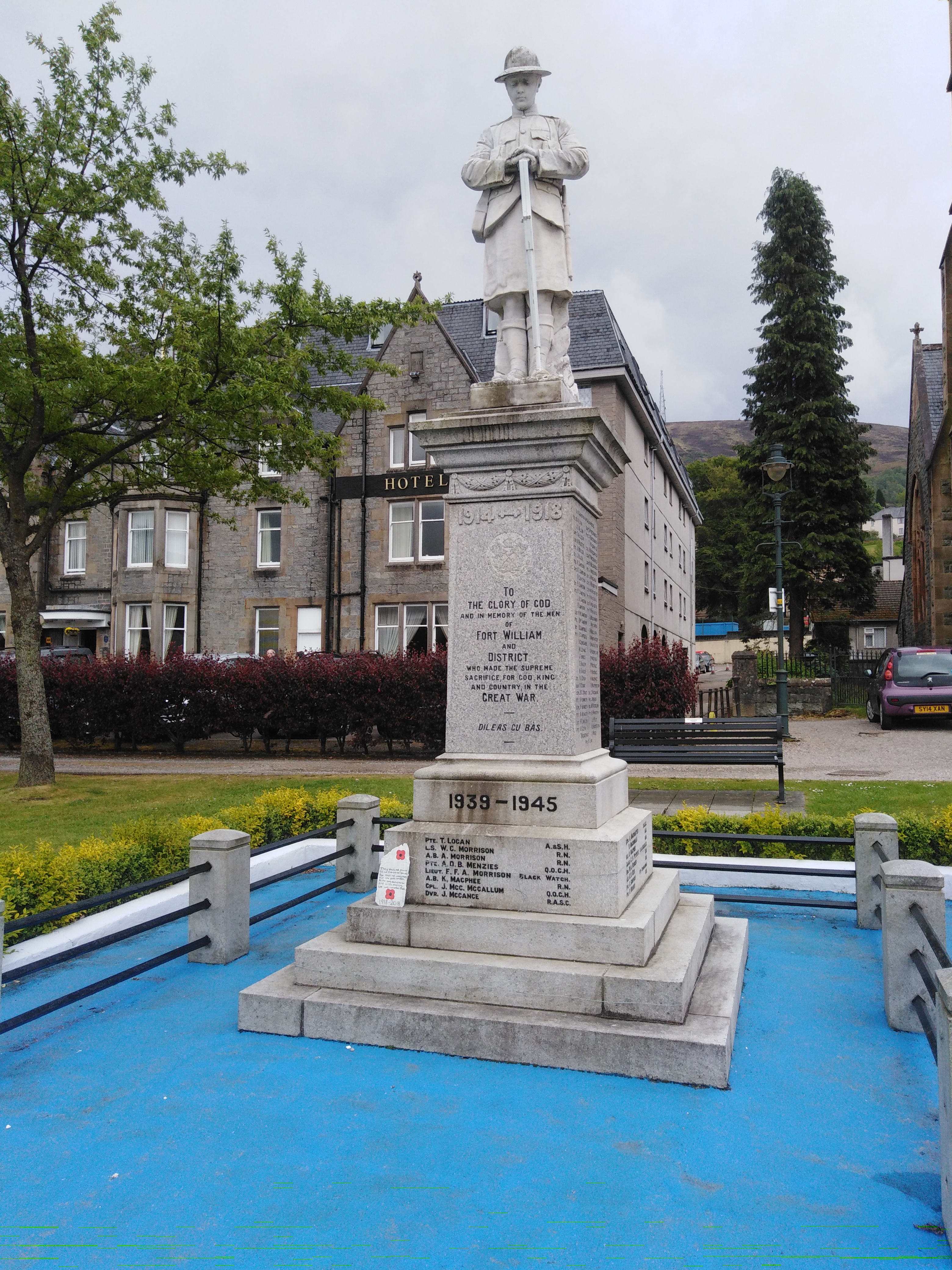Fort William and District War Memorial - War Memorials Online