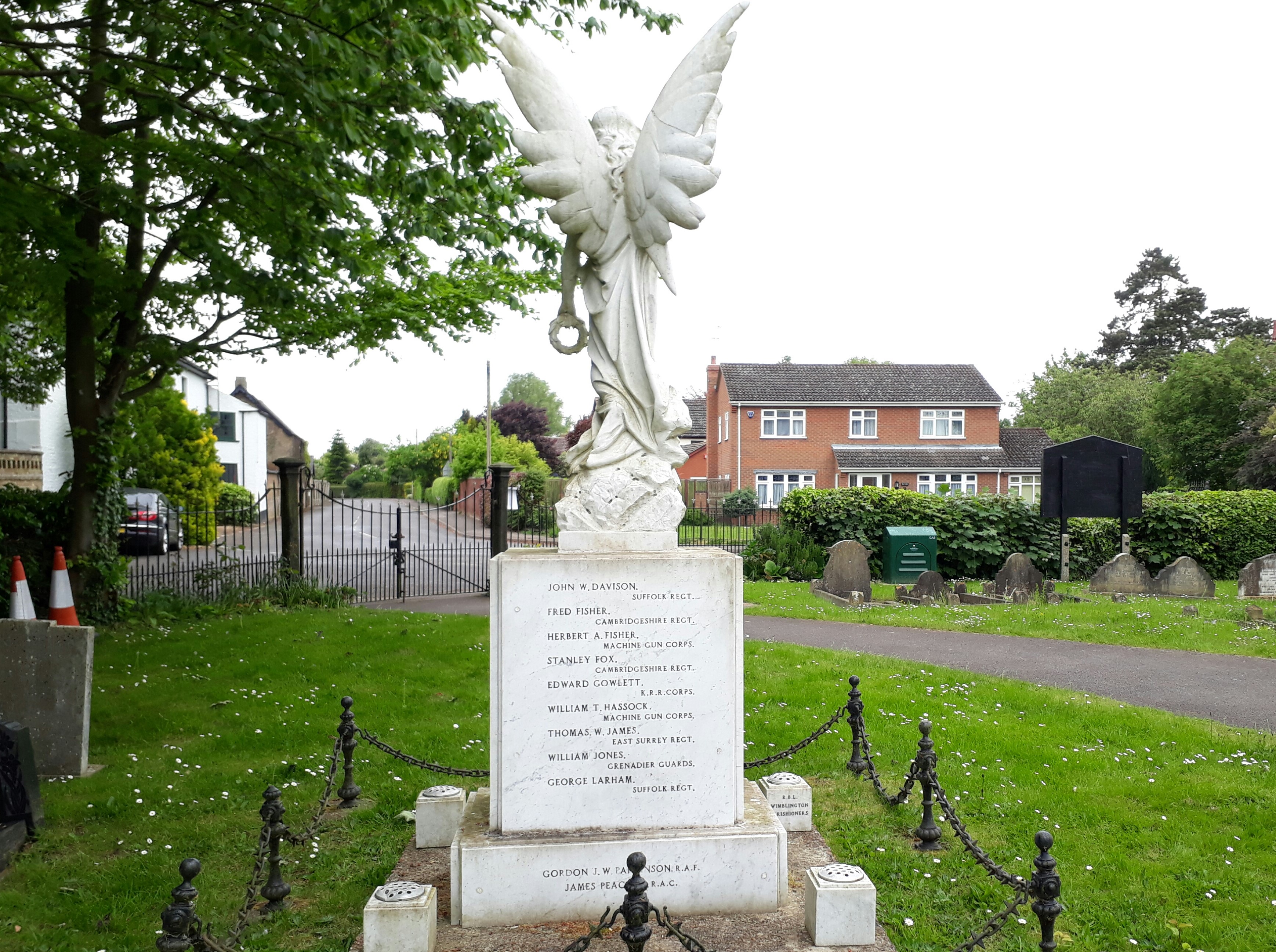 WIMBLINGTON - War Memorials Online