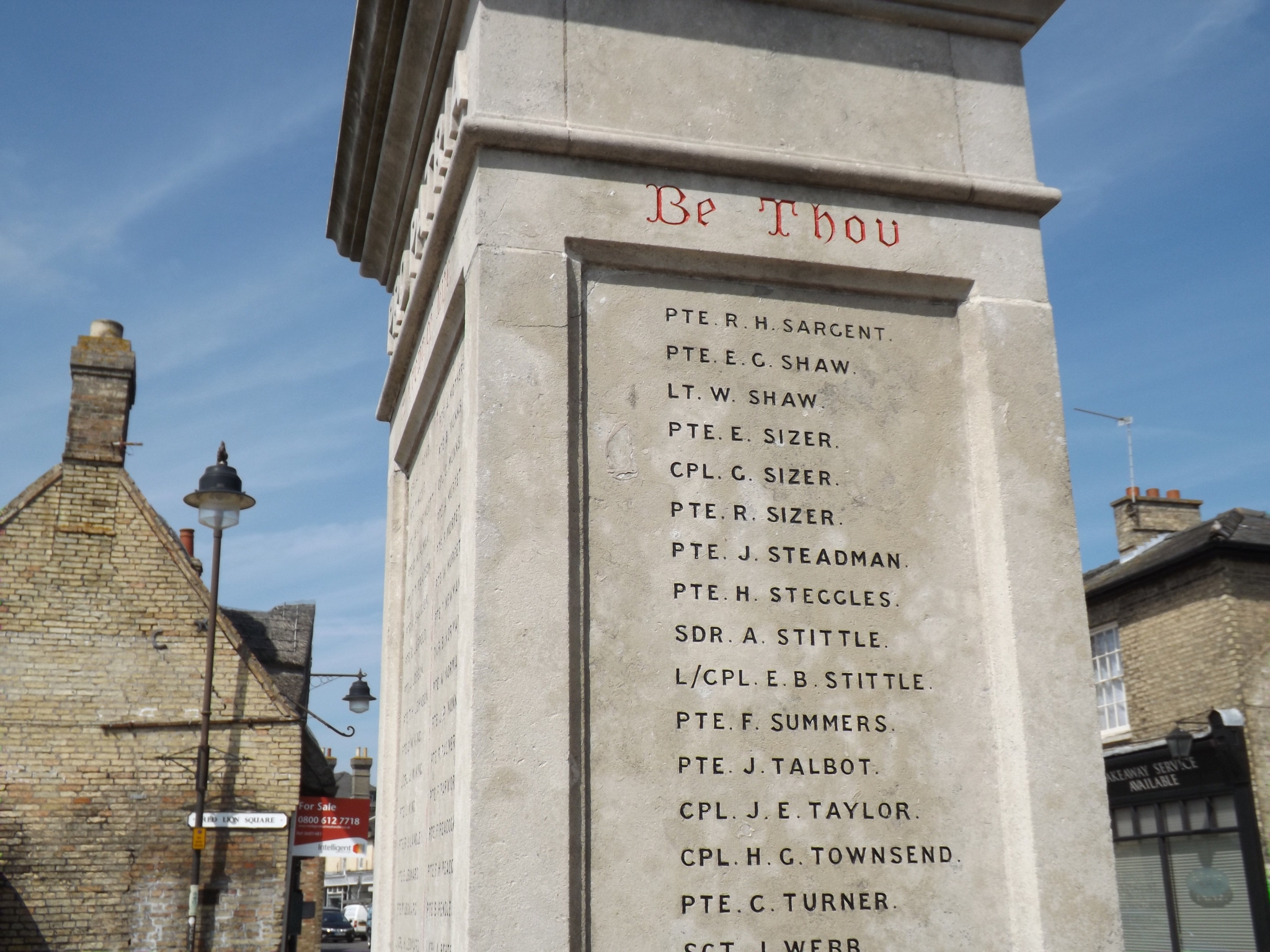 Soham War Memorial - War Memorials Online