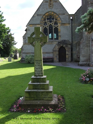 Arrow Memorial Cross