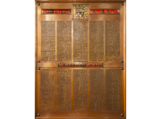 Epsom College Chapel (including Flight Lieutenant David Lotan Venning ...