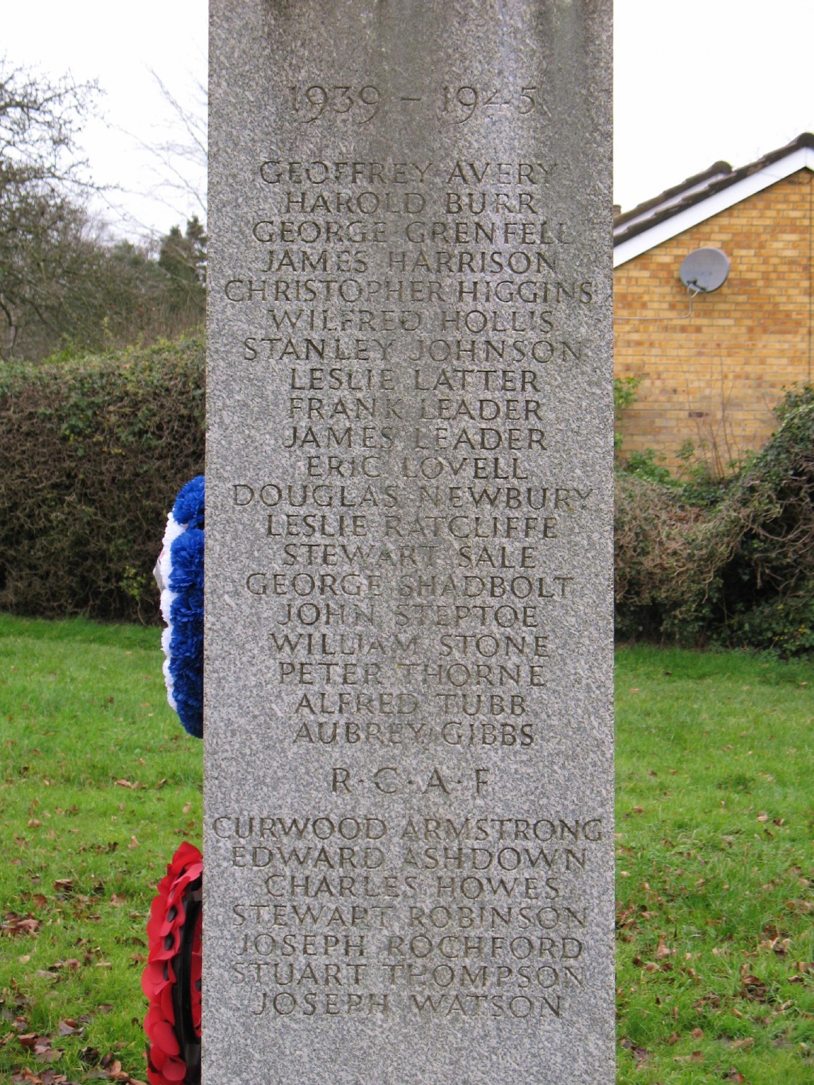 Lane End War Memorial - War Memorials Online