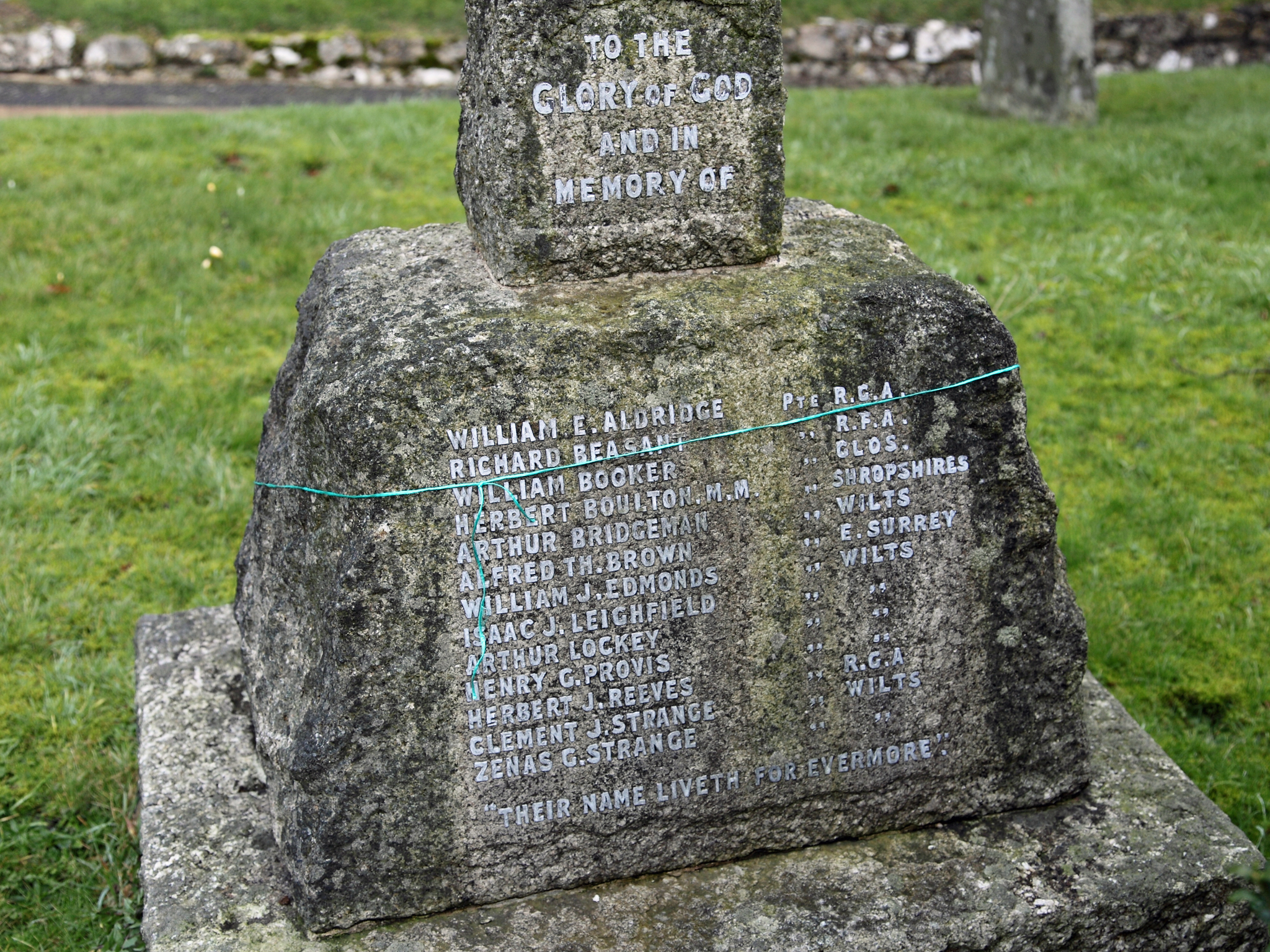 Lydiard Millicent WW1 Churchyard Cross - War Memorials Online