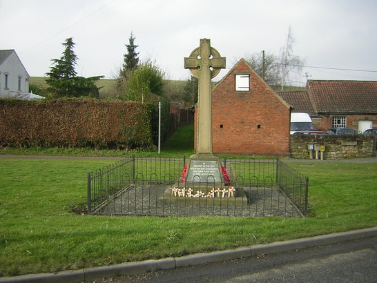 Sutton Cum Duckmanton Memorial of Two World Wars