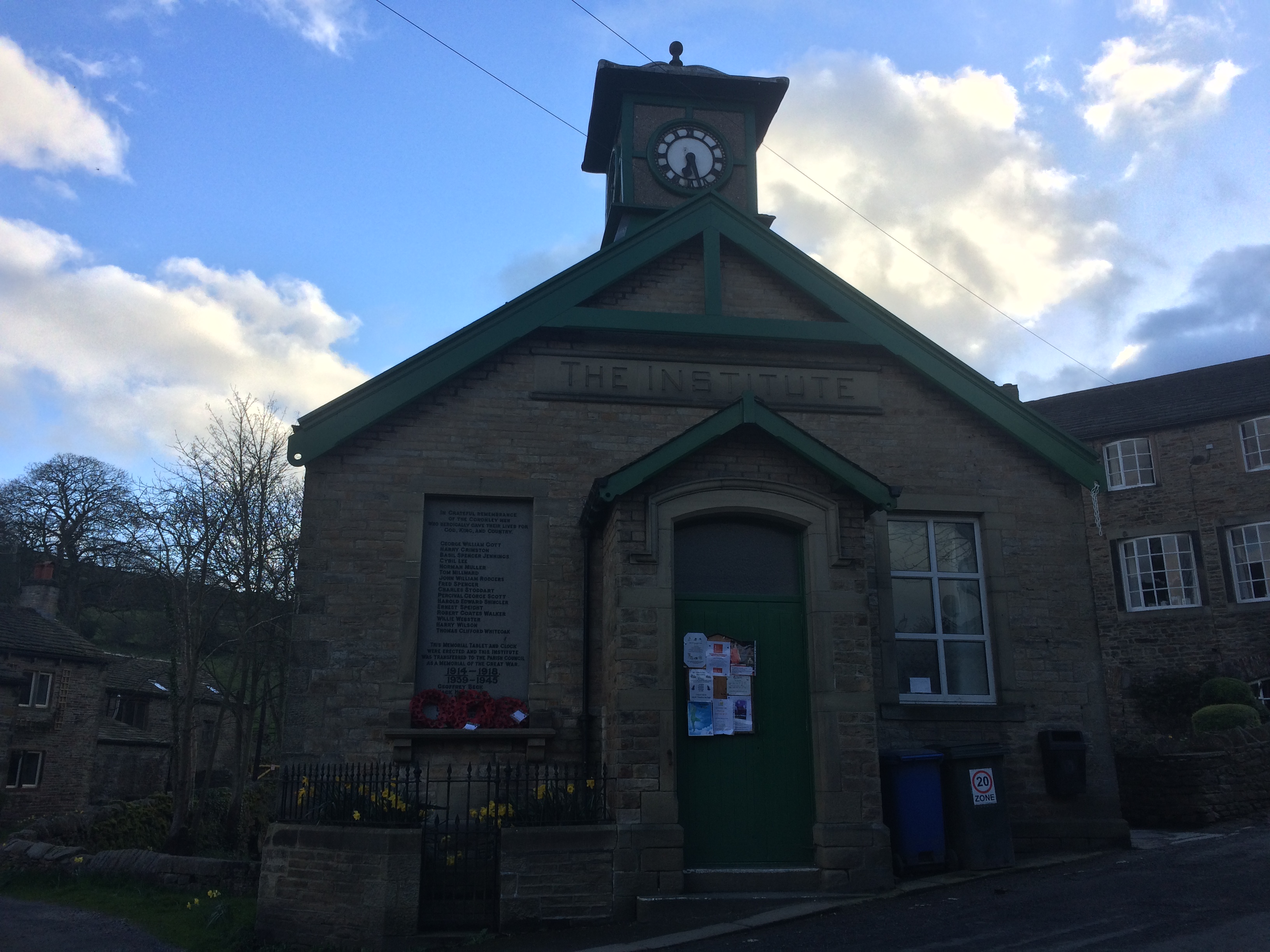 CONONLEY VILLAGE INSTITUTE - War Memorials Online