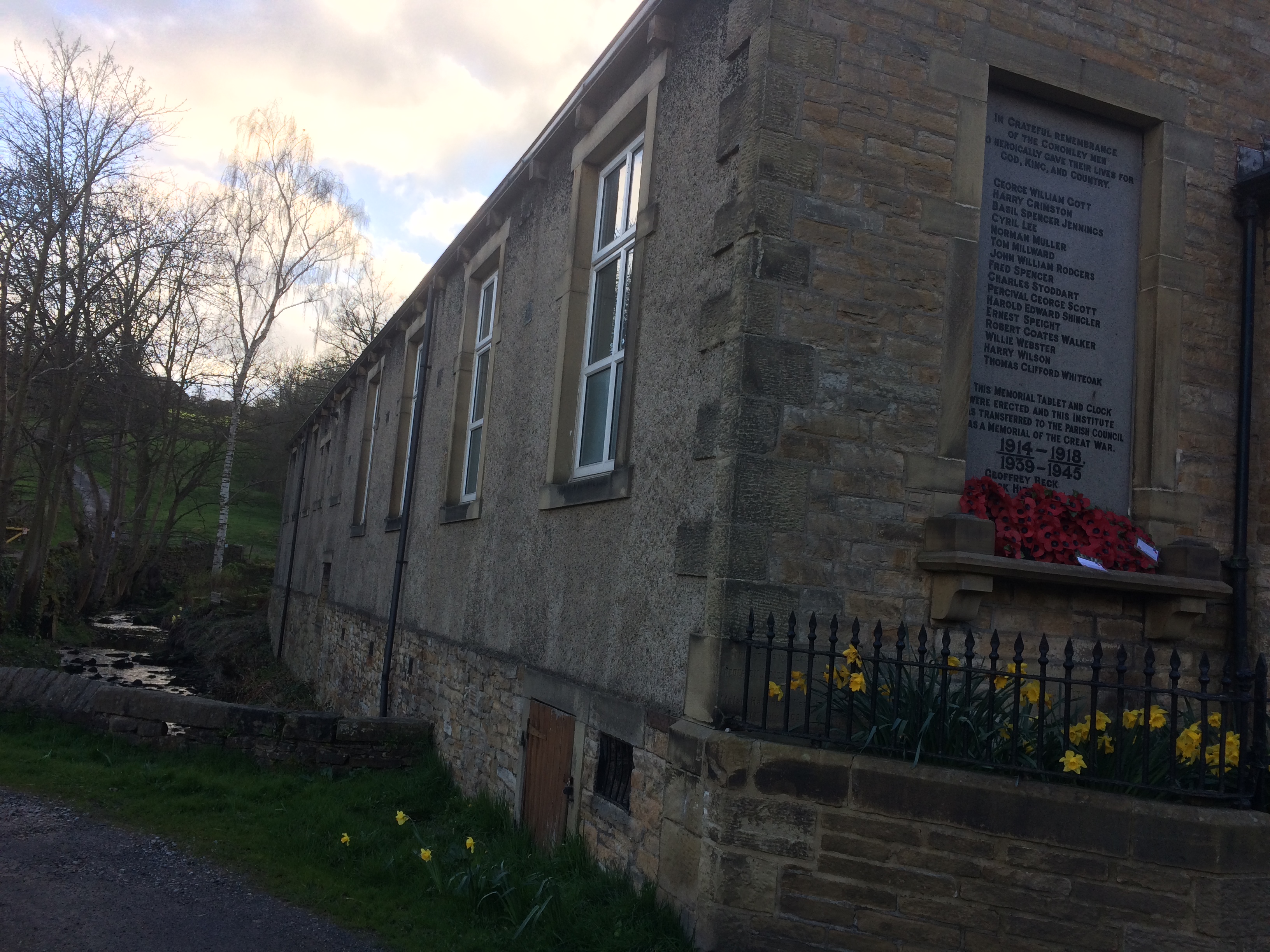 Cononley Clock and Tablet