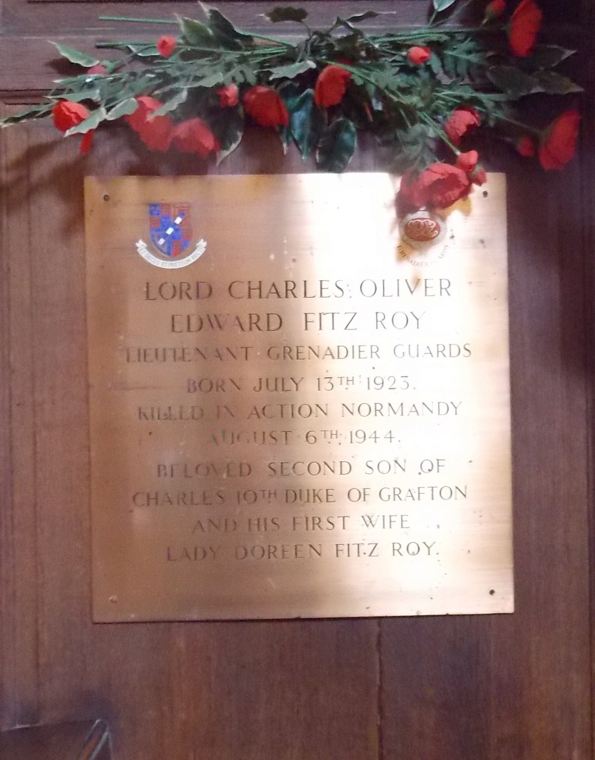 Lieutenant Charles Oliver Edward Fitzroy