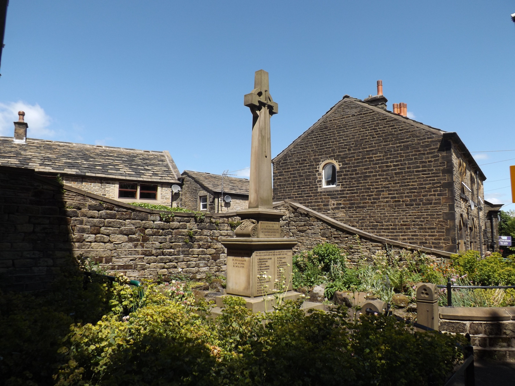 Netherthong Cross, - War Memorials Online