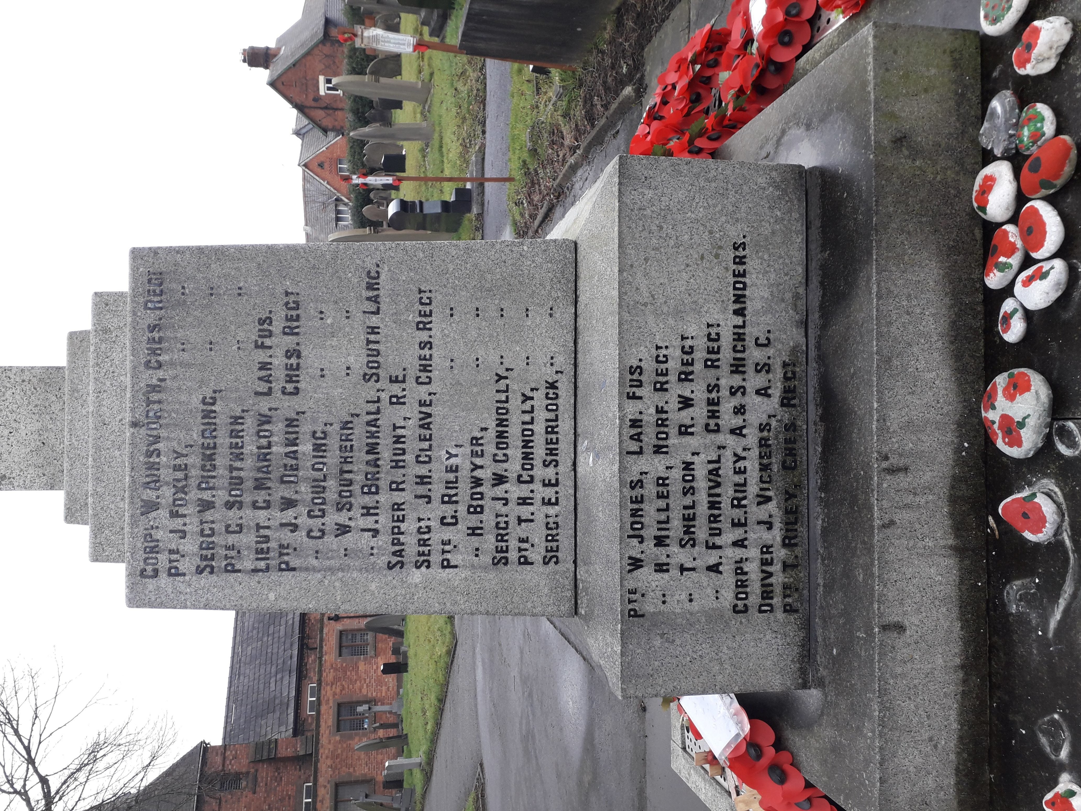 Lostock Gralam - War Memorials Online