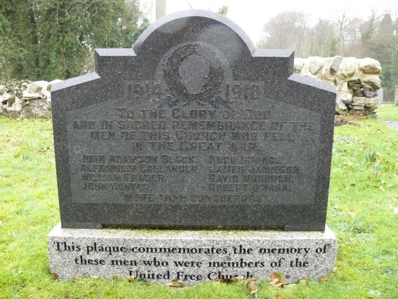 Kirkmabreck (Creetown United Free Church plaque)