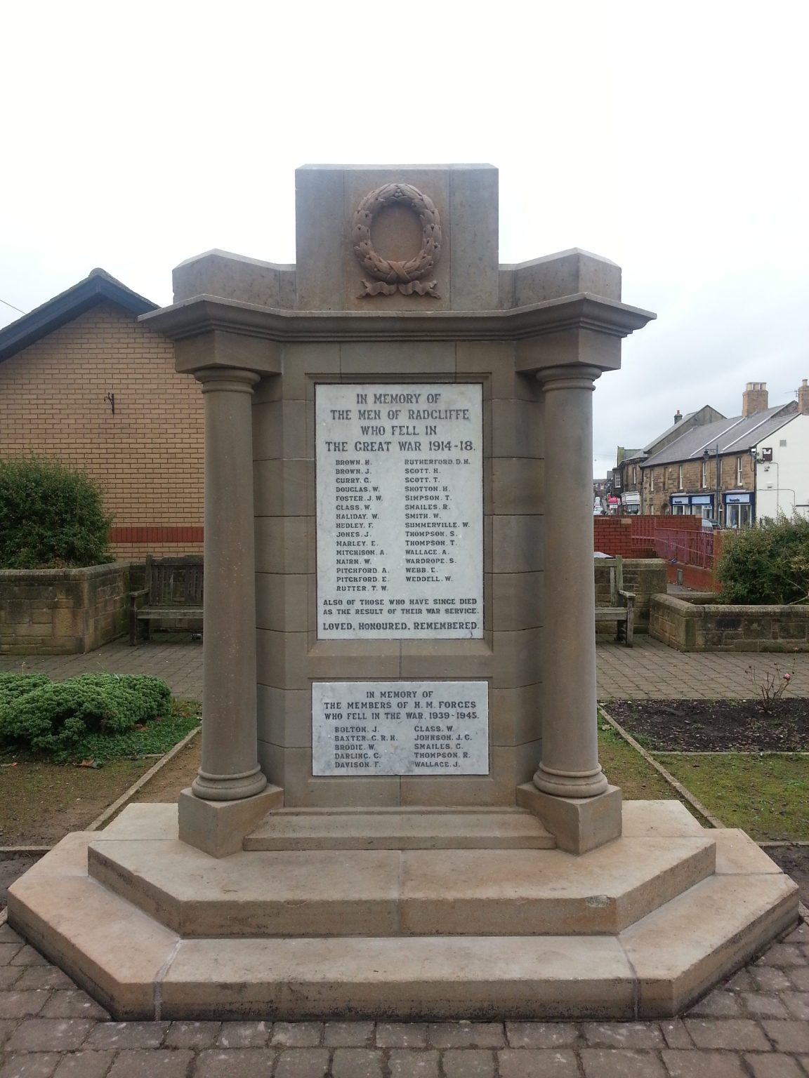 Radcliffe with Amble - War Memorials Online