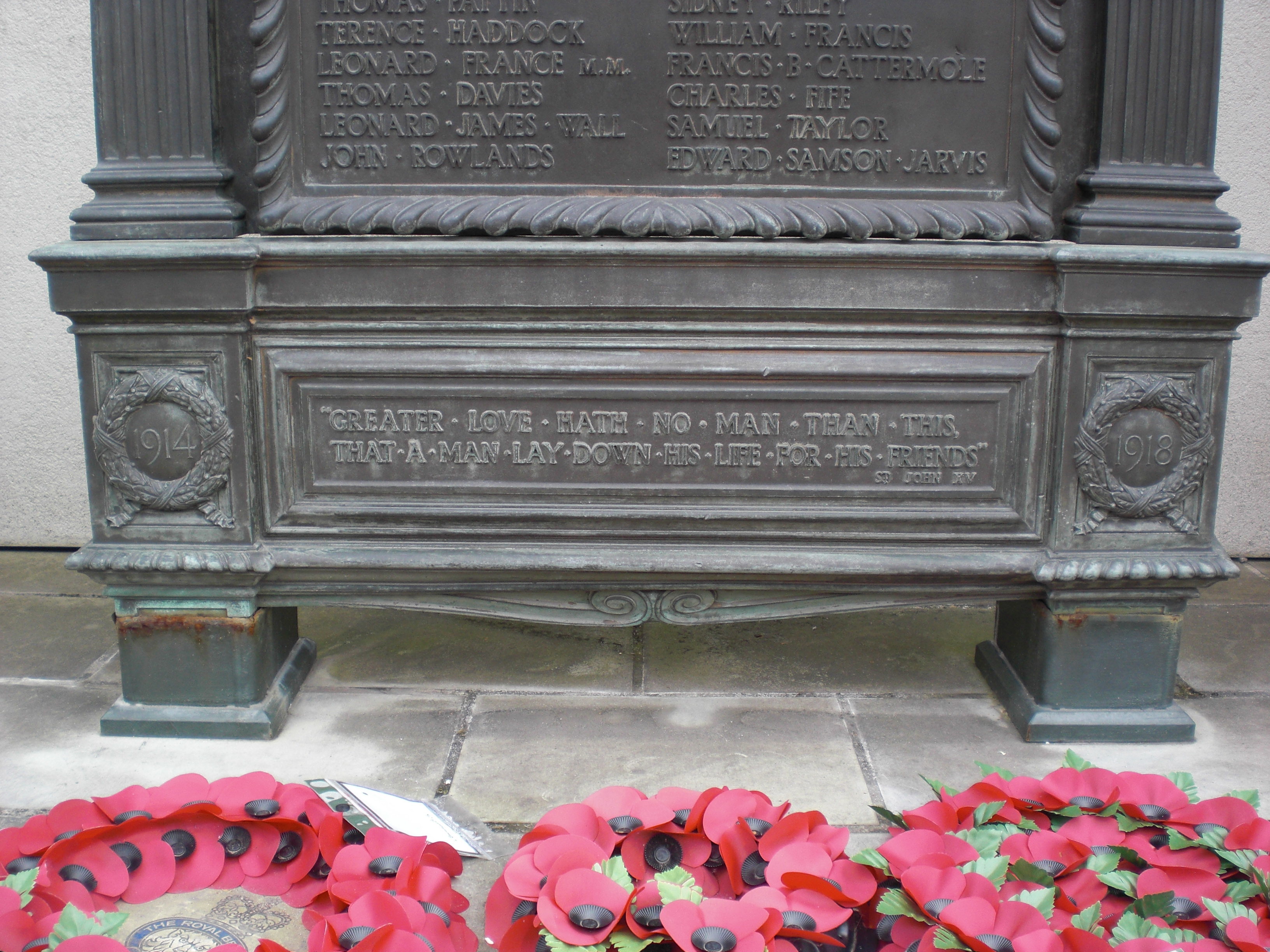 Ellesmere Port - The Mersey Ironworks War Memorial (WWI)