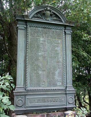 Ellesmere Port - The Mersey Ironworks War Memorial (WWI)