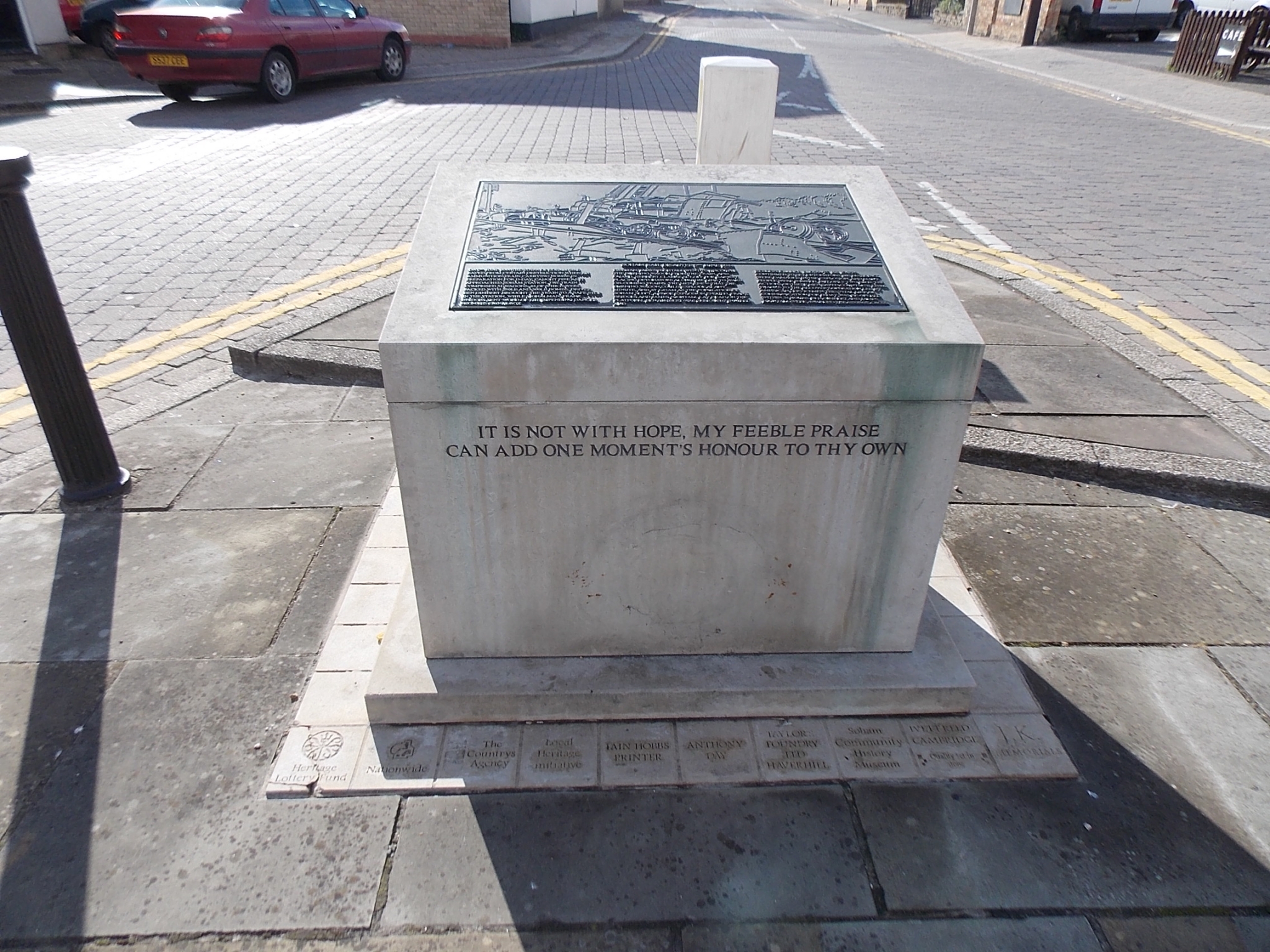 Soham Rail Disaster Memorial - War Memorials Online
