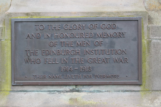 Daniel Stewart's College Memorial