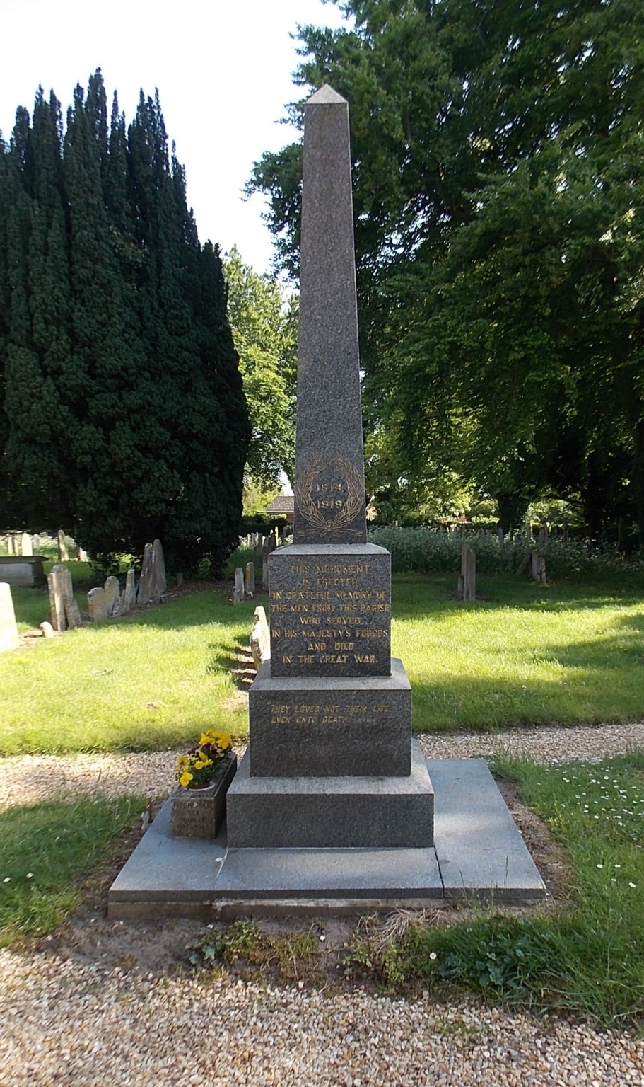 Hockwold Cum Wilton War Memorial