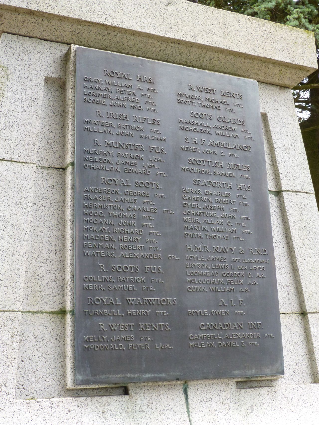 DENNY AND DUNIPACE - War Memorials Online