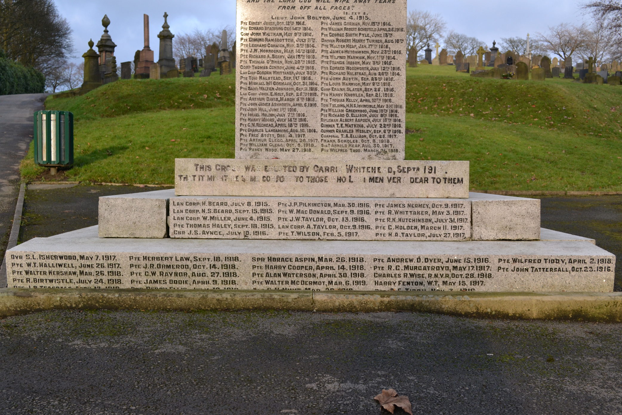 Rawtenstall Municipal War Memorial - War Memorials Online