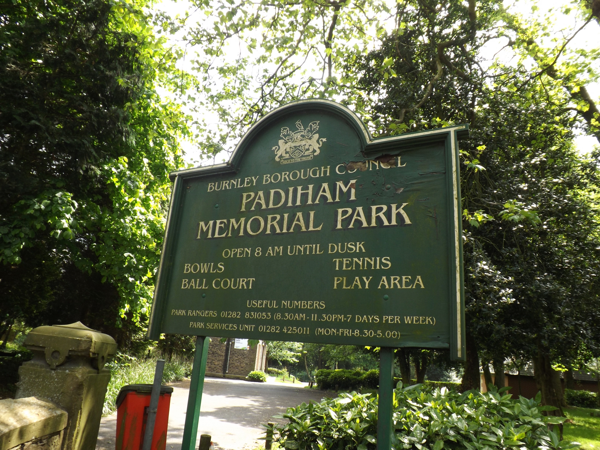 Padiham War Memorial - War Memorials Online