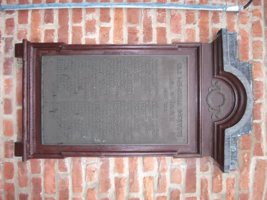 Market Weighton WW1 Memorial