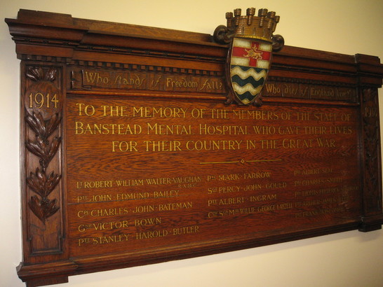 BANSTEAD MENTAL HOSPITAL