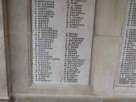 Colne Memorial