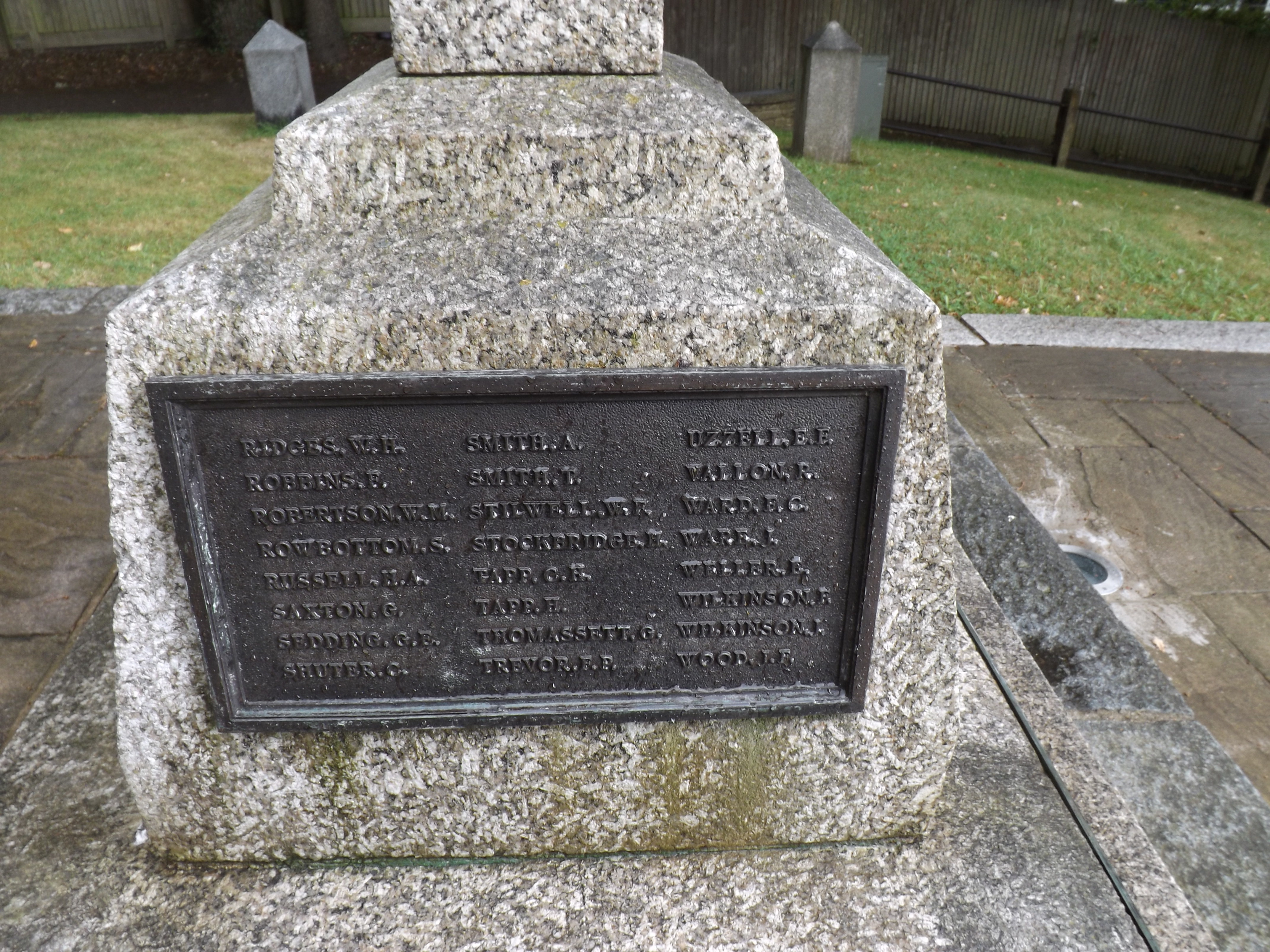 West Wickham - War Memorials Online
