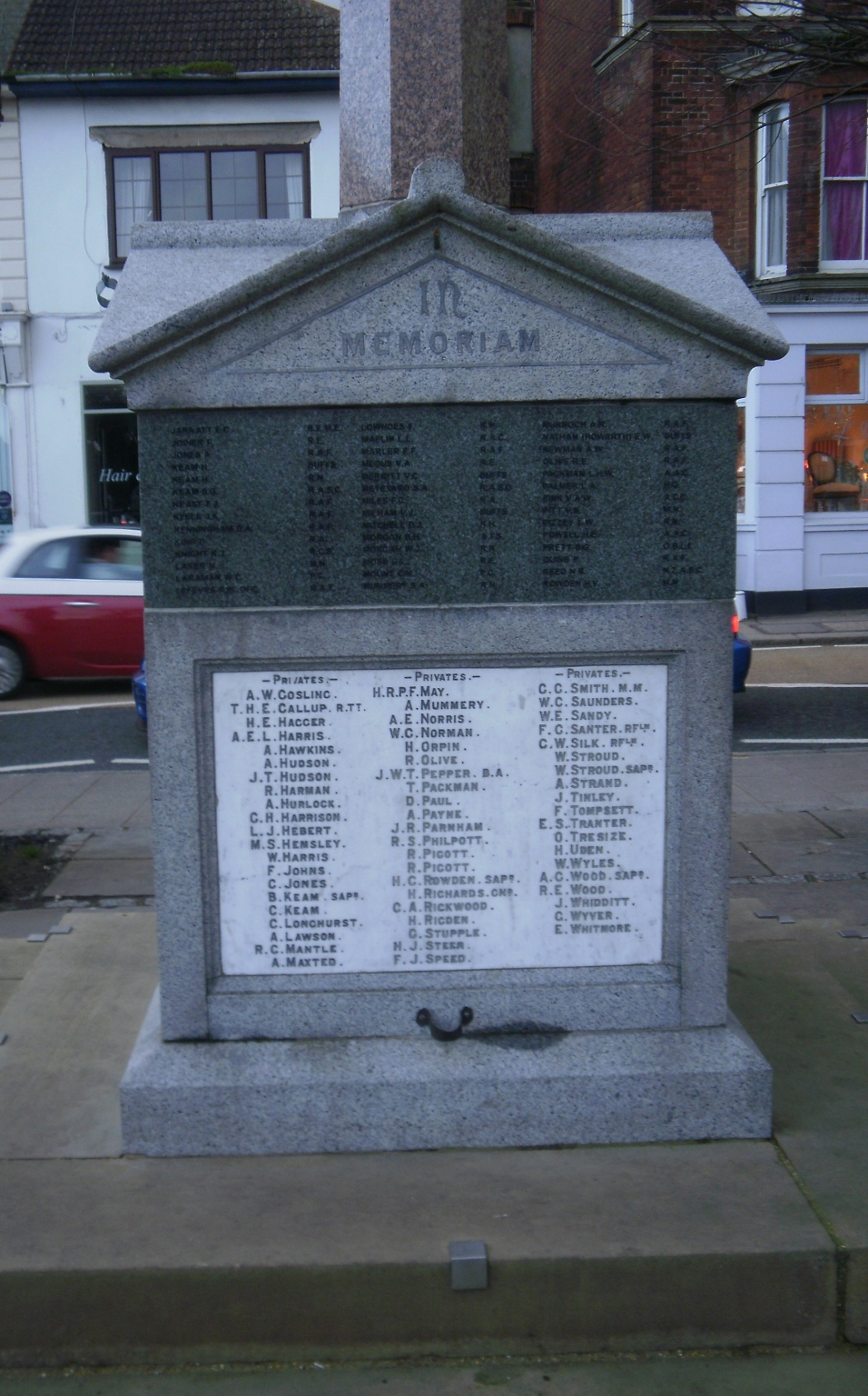 Whitstable - War Memorials Online