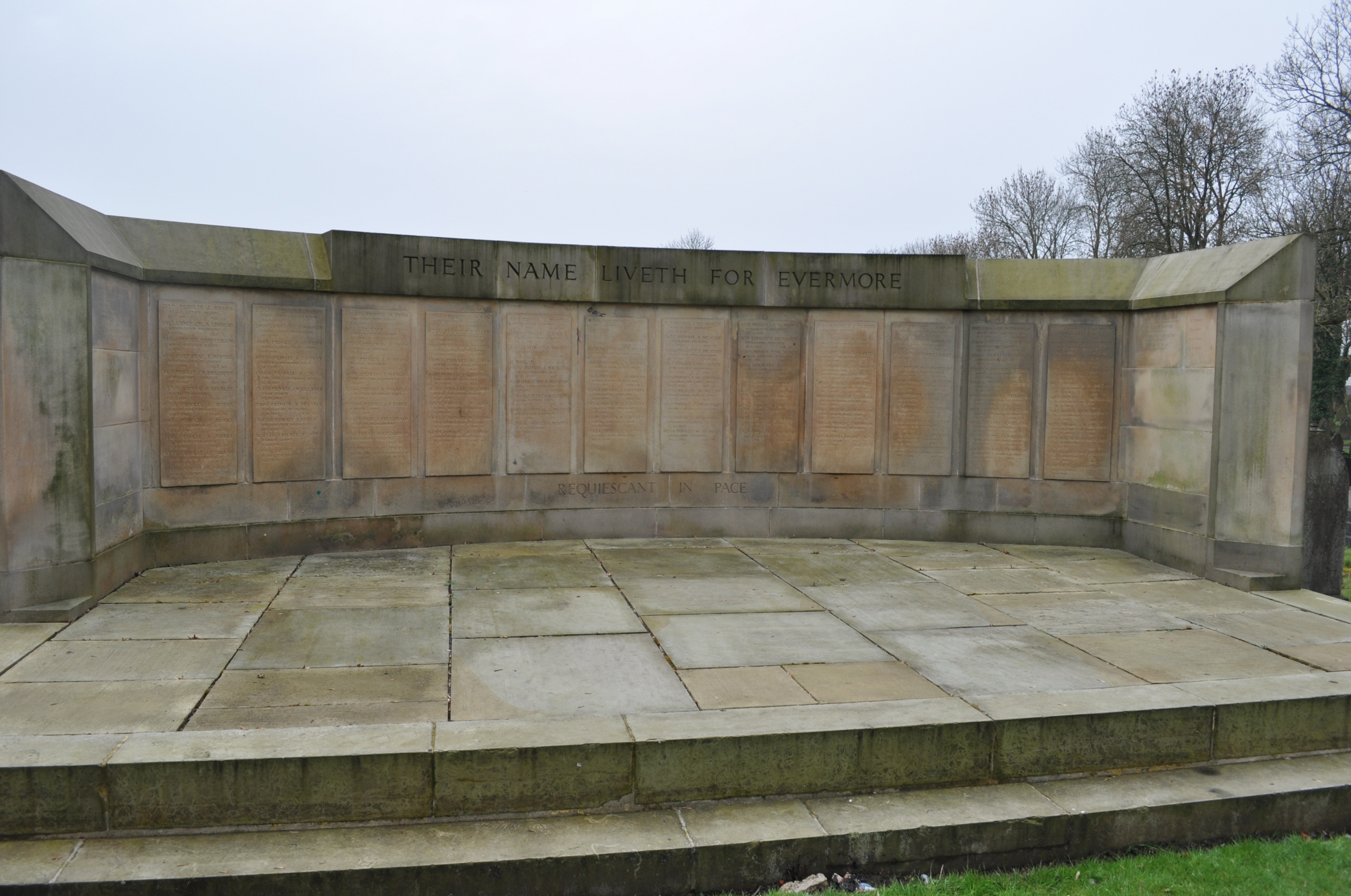 Moston (St Joseph's Cemetery wall)