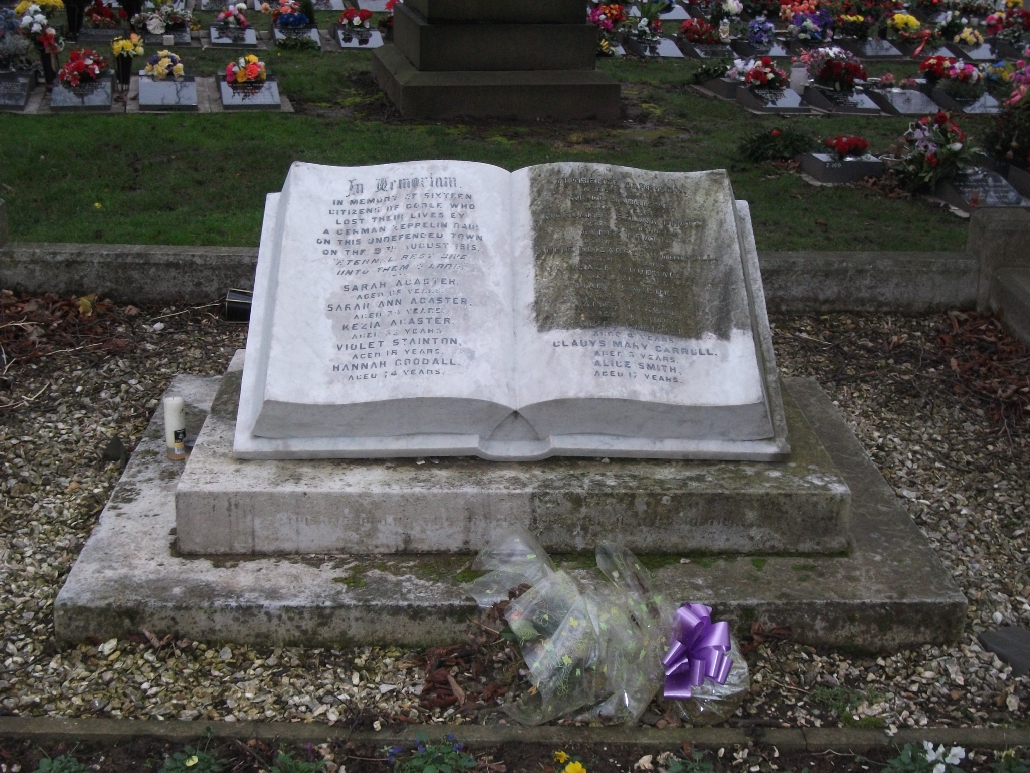Goole Zeppelin Raid Memorial - War Memorials Online