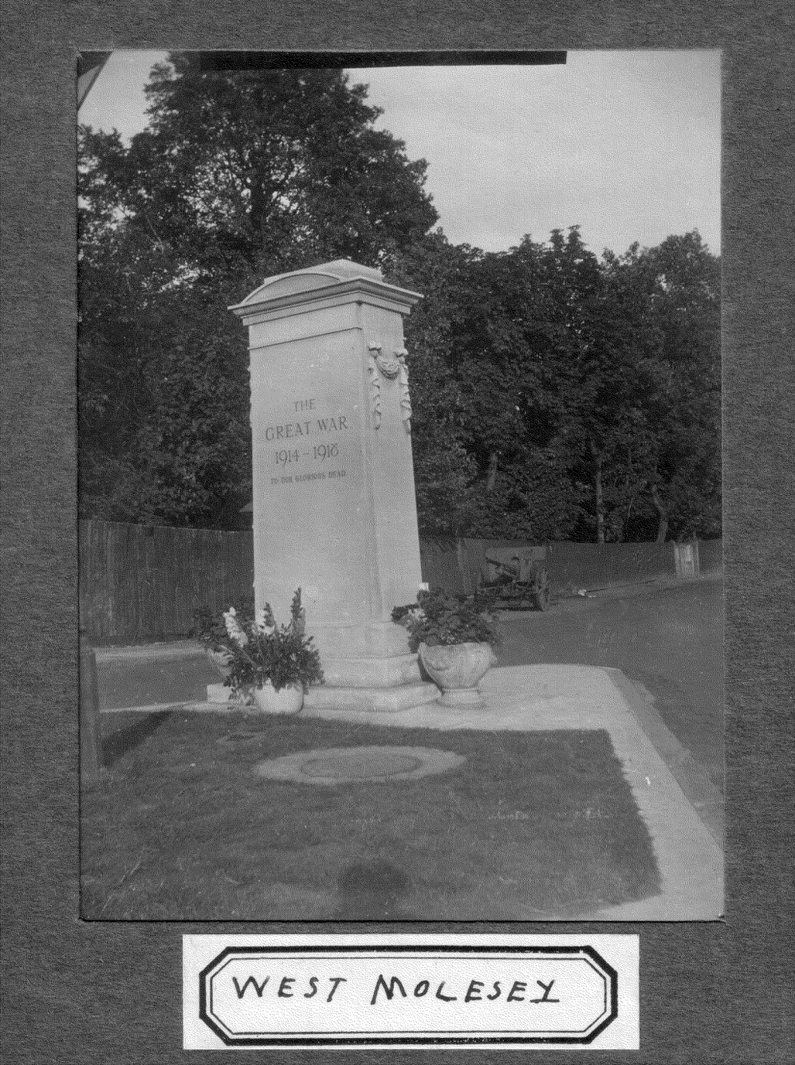 West Molesey - War Memorials Online