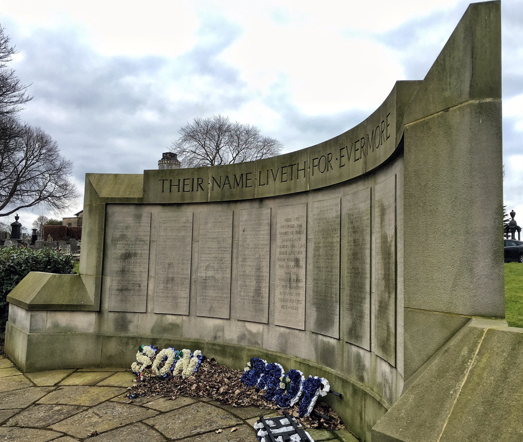 Sheffield (CWGC cross) - War Memorials Online