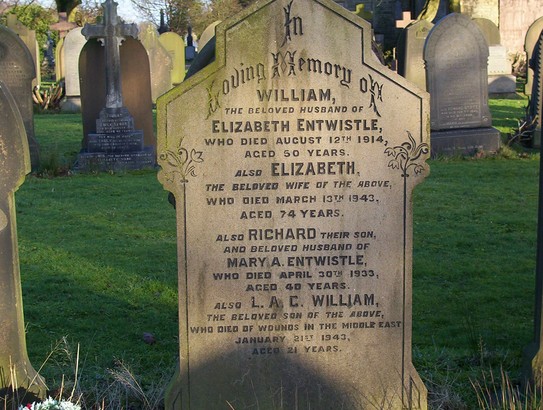 Leading Aircraftman William Entwistle