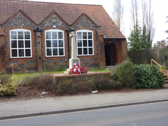 Long Stratton Village Hall Cross