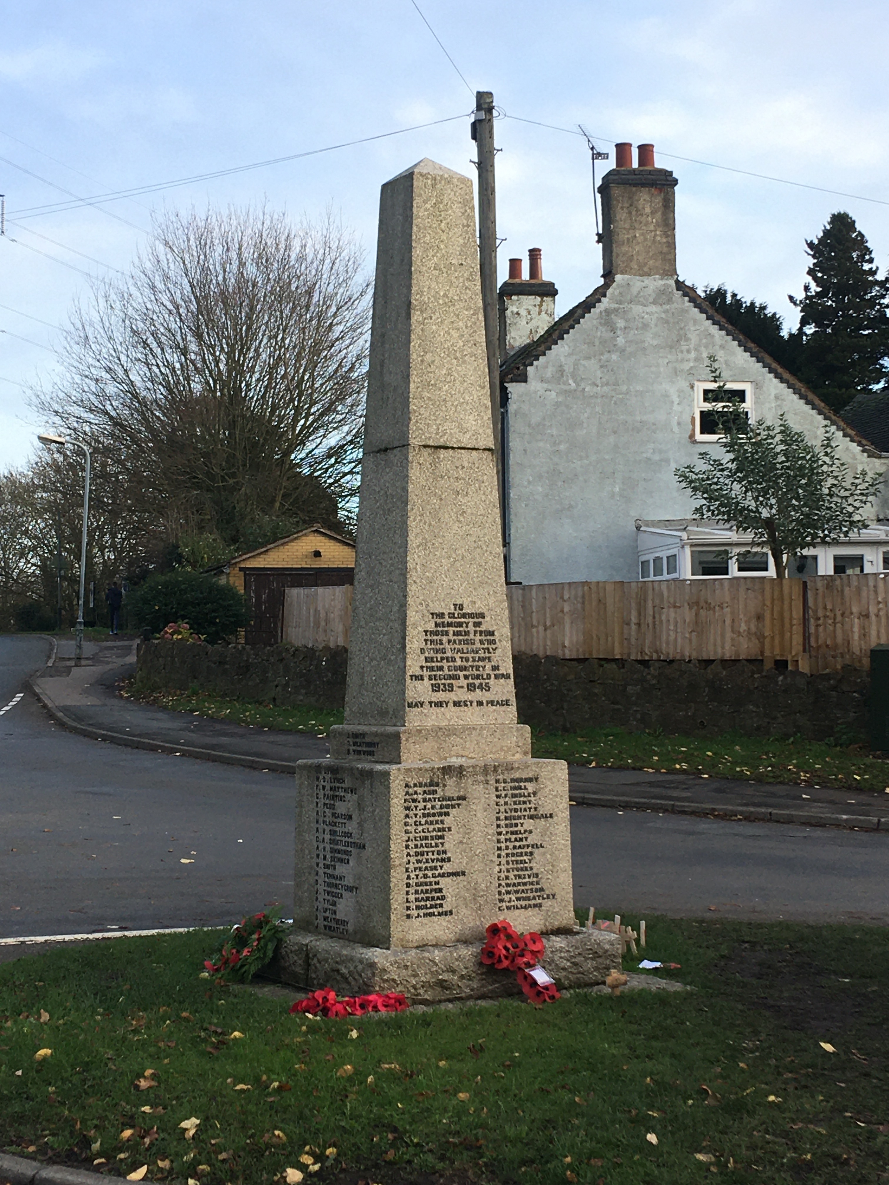 Exhall - War Memorials Online
