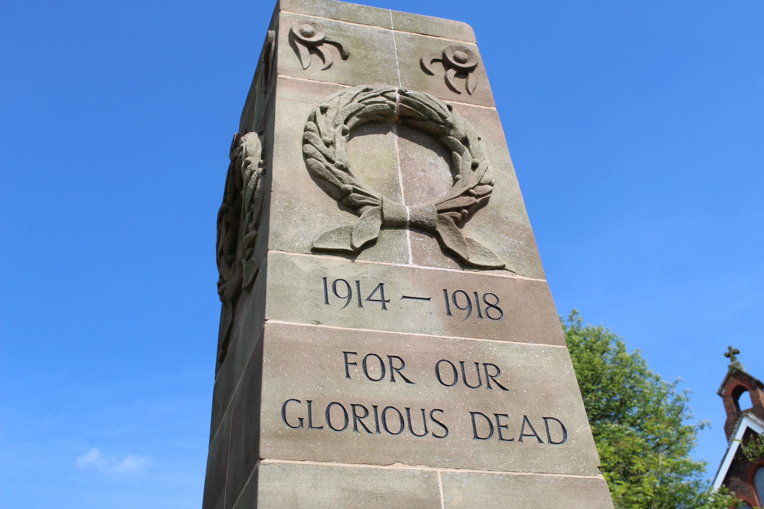 Audley Cenotaph - War Memorials Online