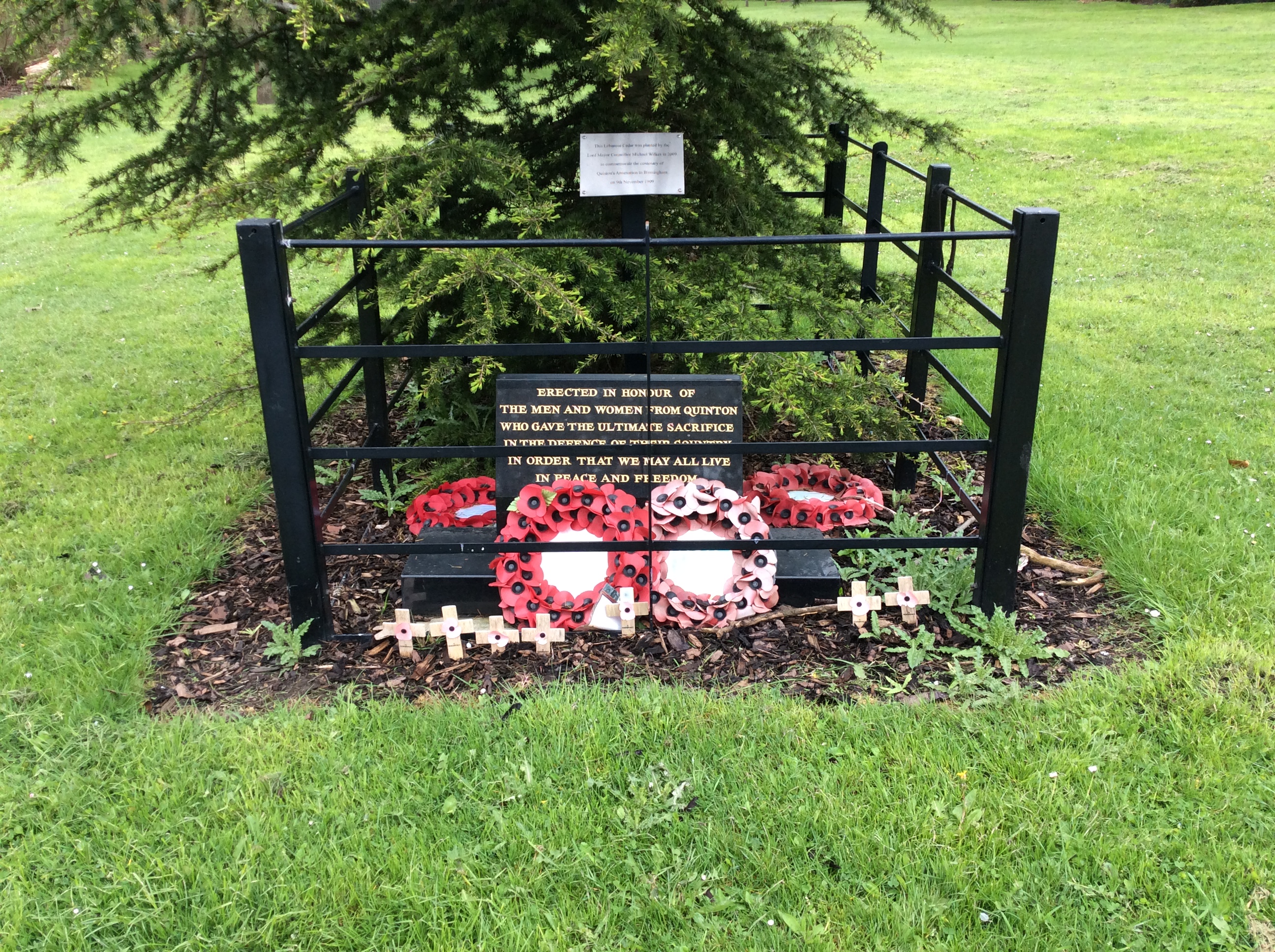 Quinton LHS Generic War Memorial